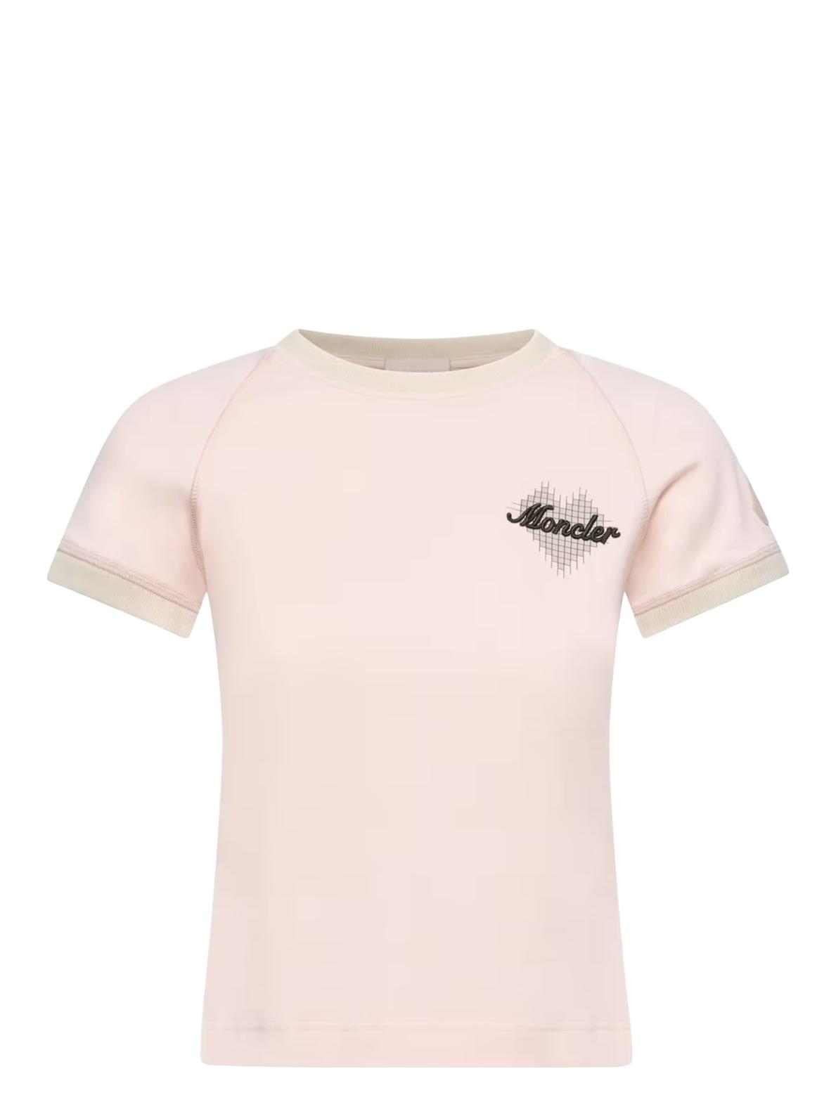 MONCLER Moncler Logo Embroidered Crewneck T-Shirt